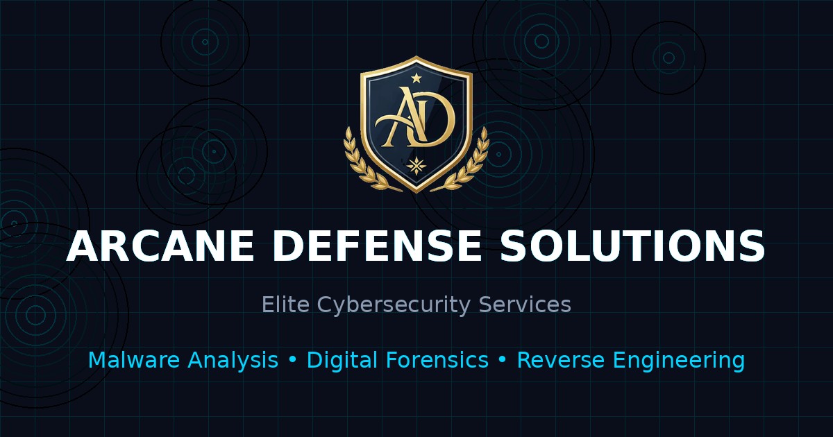 Arcane Defense Solutions | Elite Cybersecurity Services